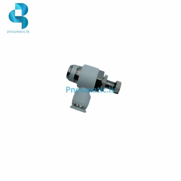 SL08-03 | Push-In Speed Controller - White Fitting - Pneumatic.lk