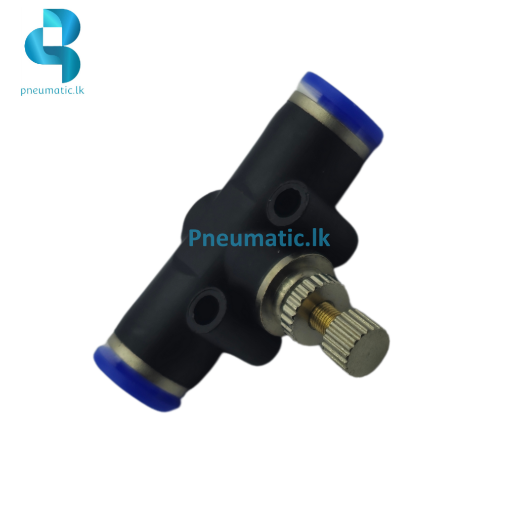 PA-04 | Union Straight Speed Controller - Pneumatic.lk