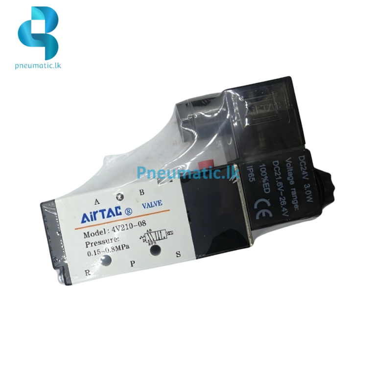 AIRTAC Model | 4V210-08 | Solenoid Valve DC24V - Pneumatic.lk